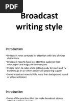 Sample-Script-Format TV Broad | PDF | Television News | Broadcast ...