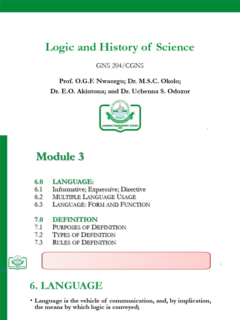 Gns 204 Merge PDF. Sunnywise | PDF | Definition | Logic