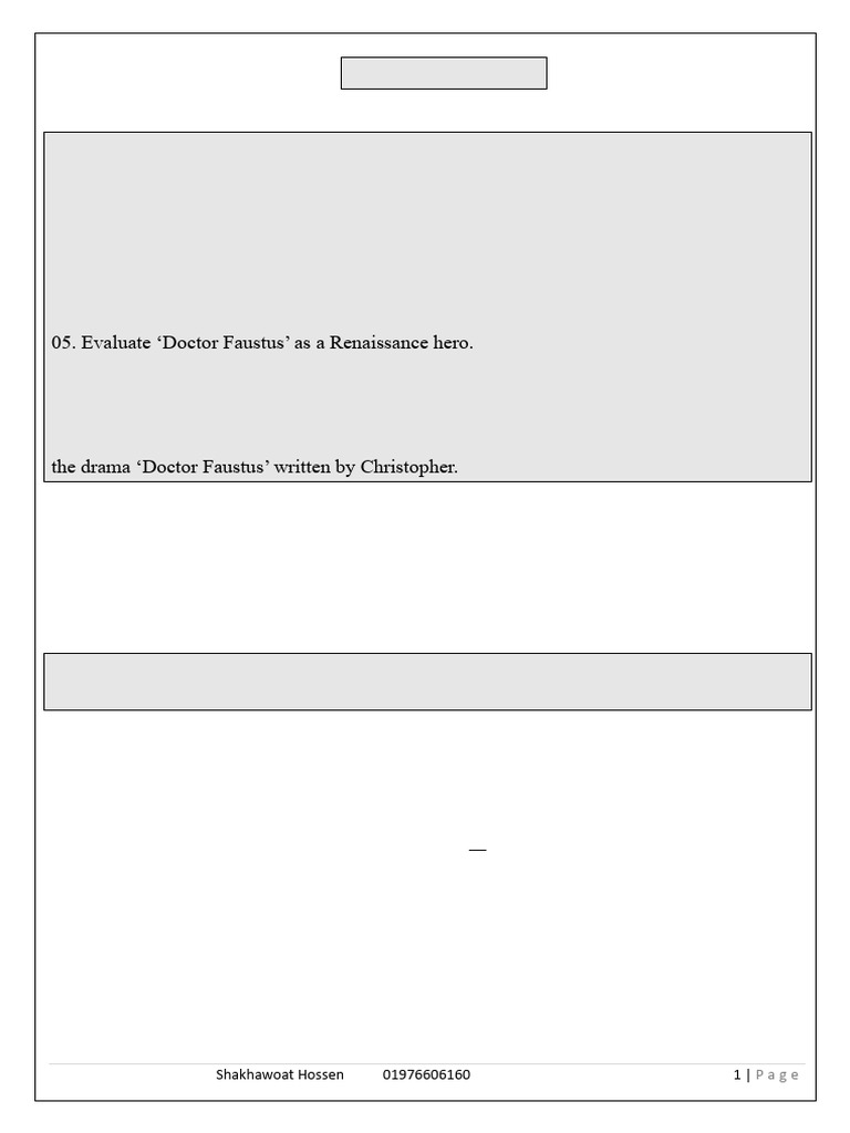 Renaissance of English Literature | PDF | English Renaissance | Renaissance