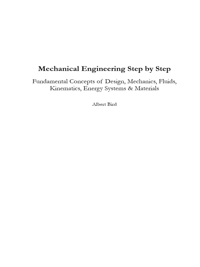 Mechanical Engineering Concepts Explained | PDF | Mechanical ...