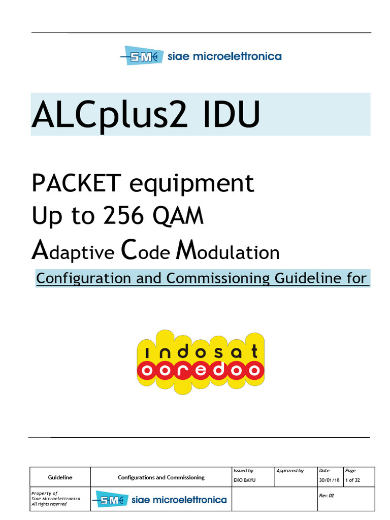 ALCplus2 - Configuration and Commissioning Guideline - Rev2 | PDF ...