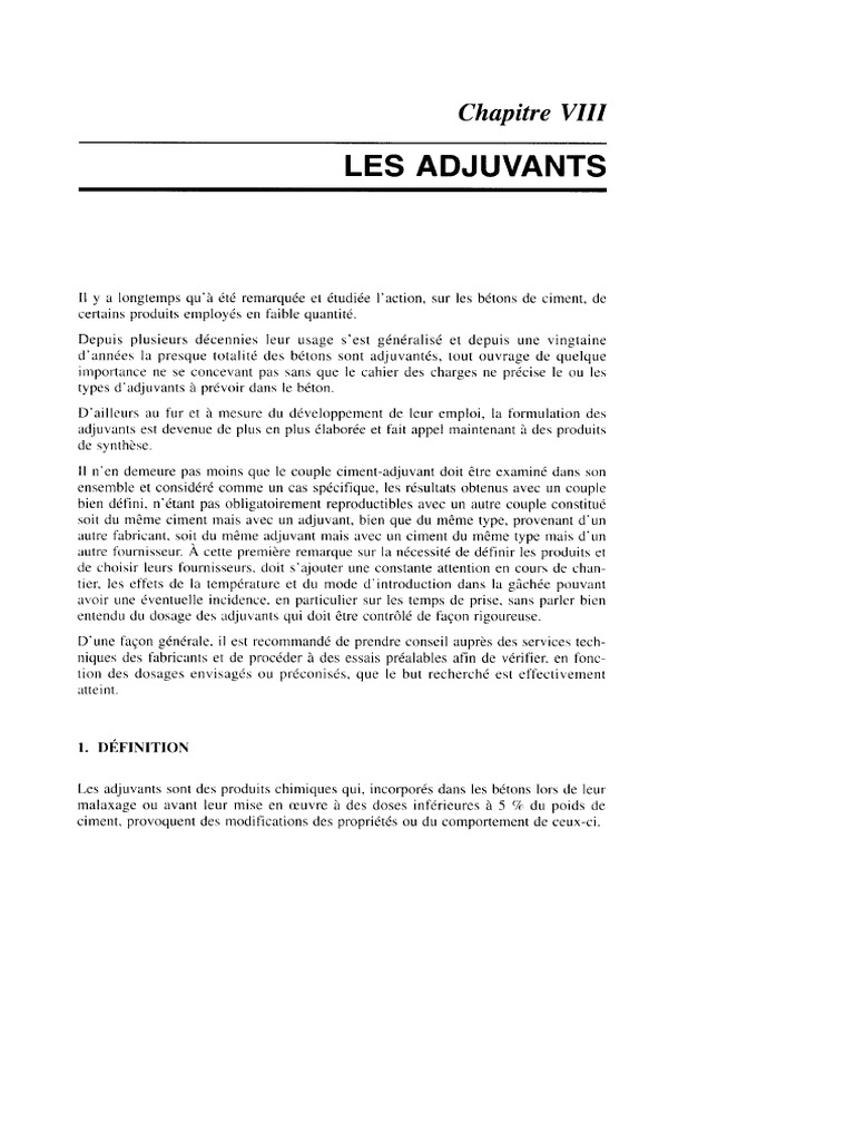 5 Adjuvants | PDF