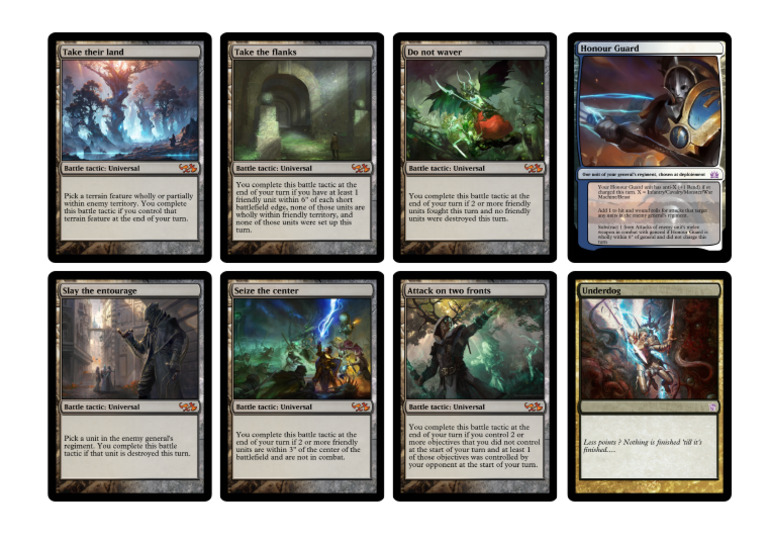AoS Victory Cards | PDF