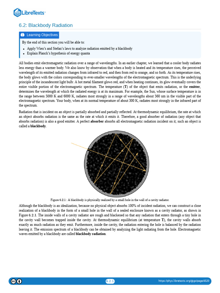 Understanding Blackbody Radiation | PDF | Physical Chemistry ...