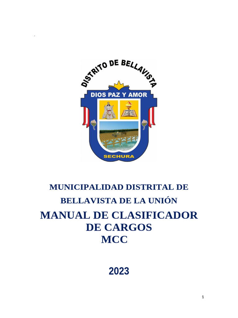 MCC - 2023 MDB | PDF | Servicio Civil | Presupuesto