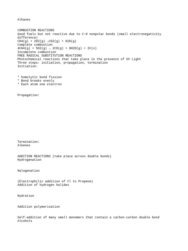R3.4 - Organic Chem Rxns Sorting Activity | PDF