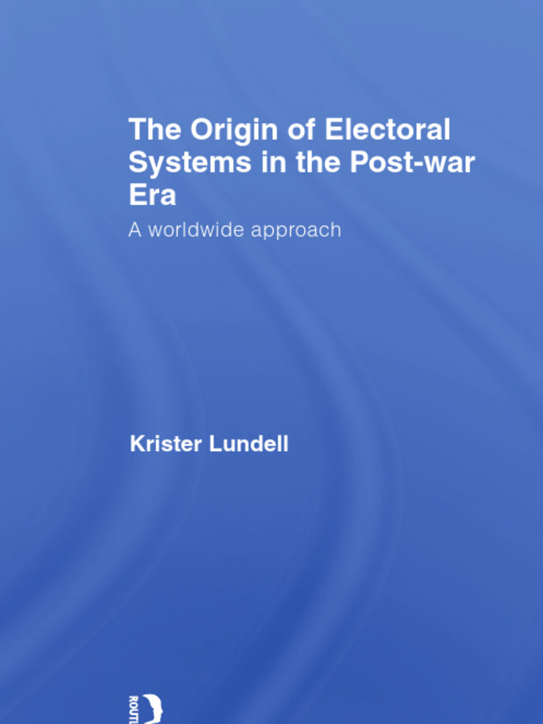 The Origin of Electoral Systems | PDF | Theory | Inductive Reasoning