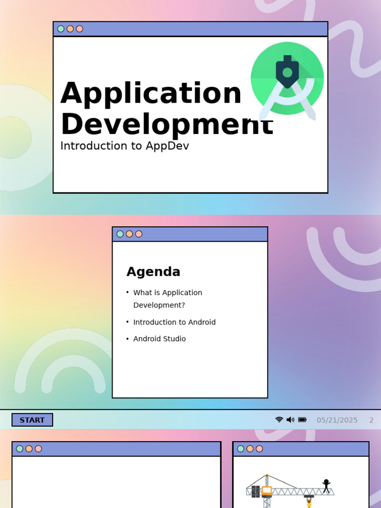 AppDev WK1 | PDF | Android (Operating System) | Application Software