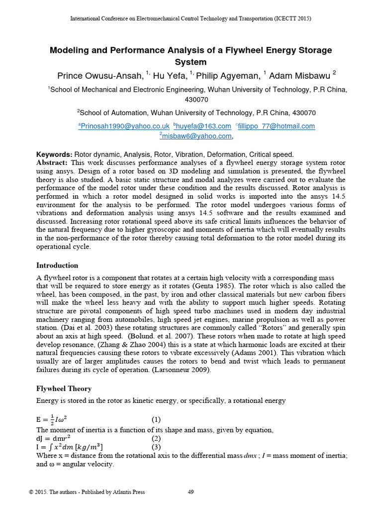 Modeling and Performance Analysis of A F | PDF | Physical Phenomena | Applied And ...