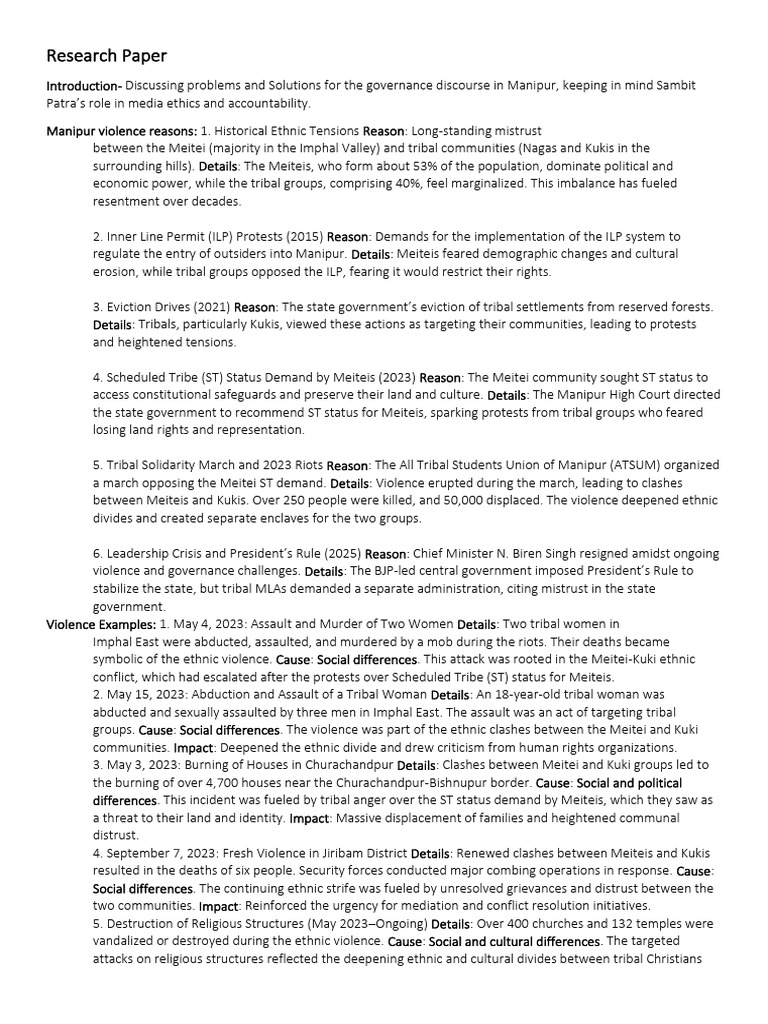 MUN Research Paper-Pages-Deleted | PDF | Indian National Congress ...