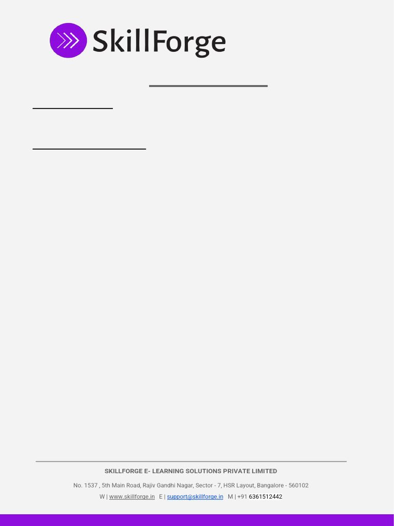 Web Development Portfolio Project Guide | PDF