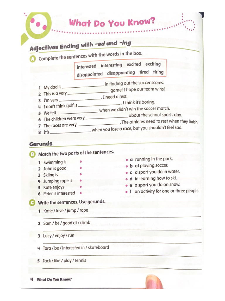 Oxford Discover Grammar 4 Overview | PDF