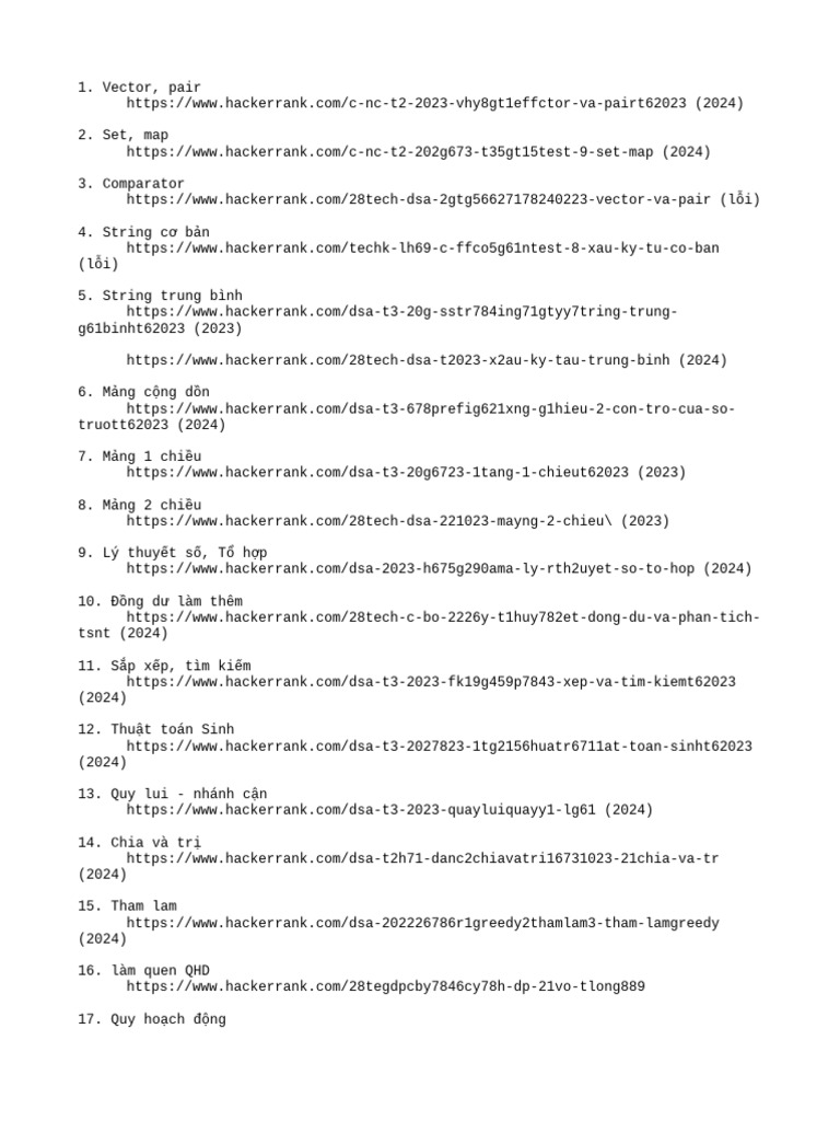 New Link Contest DSA 28tech | PDF