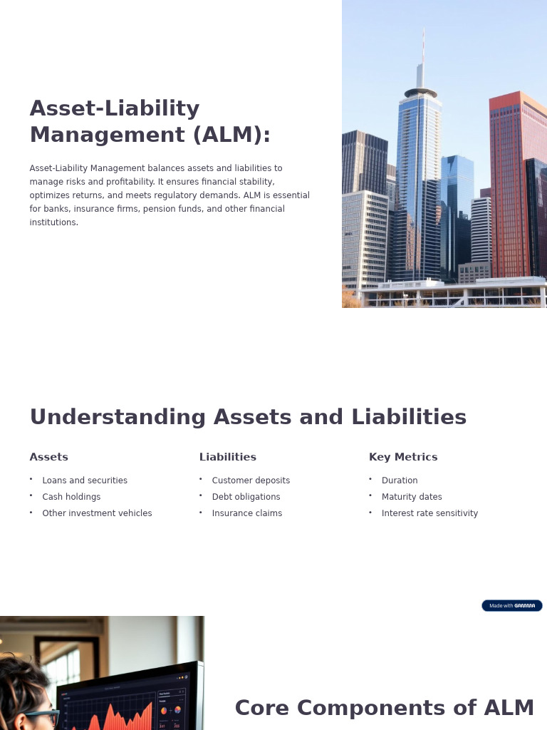 Asset Liability Management ALM An Overview | PDF | Risk | Market Liquidity