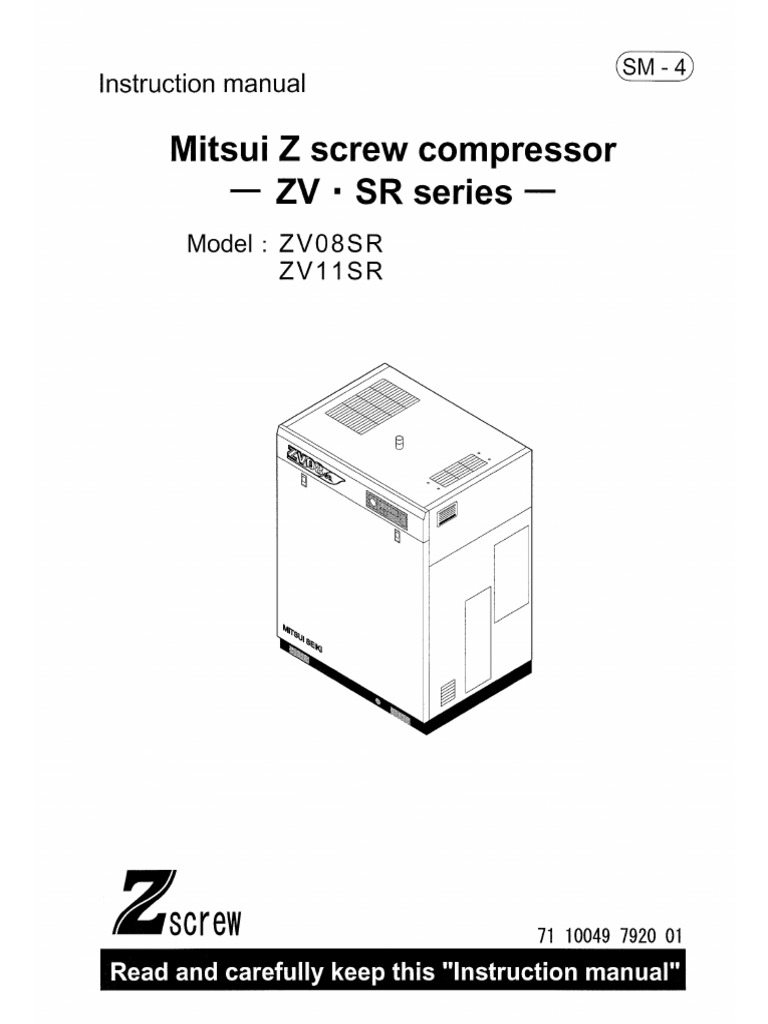 Mitsui ZV SR Series-Gi I H N | PDF