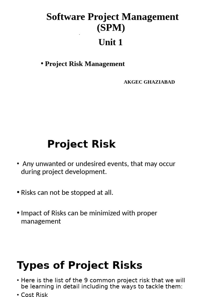 L4 Project Risk Evaluation | PDF | Risk Management | Risk