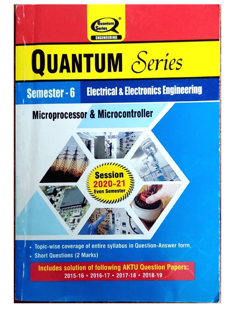 Microprocessor & Microcontroller ( EE -6 Sem) Quantum | PDF | Freedom Of Expression Law ...