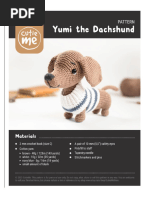 Free Labrador Amigurumi Pattern | PDF | Crochet | Amigurumi