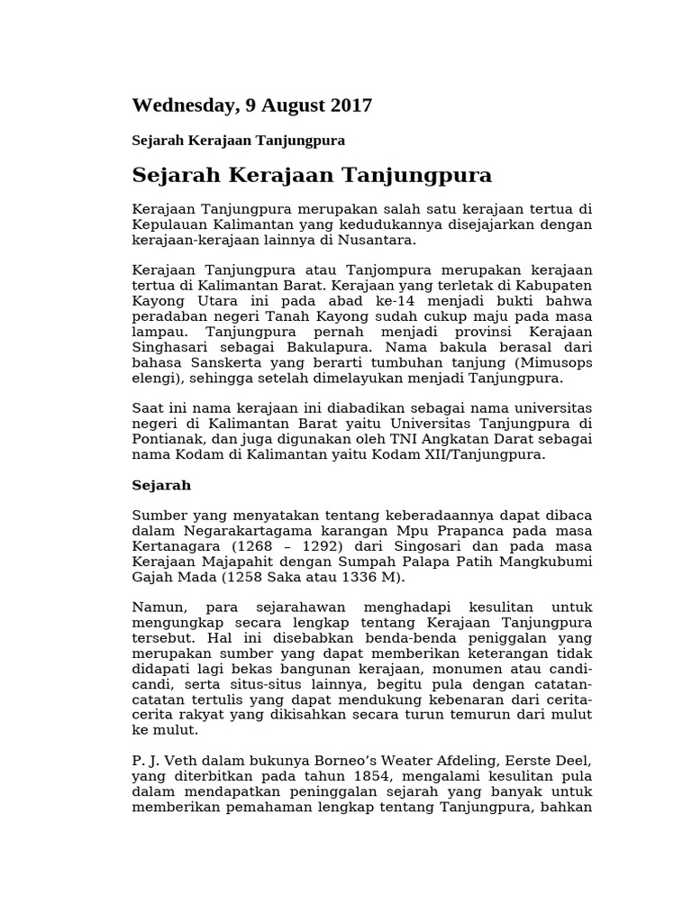 Borneo History | PDF