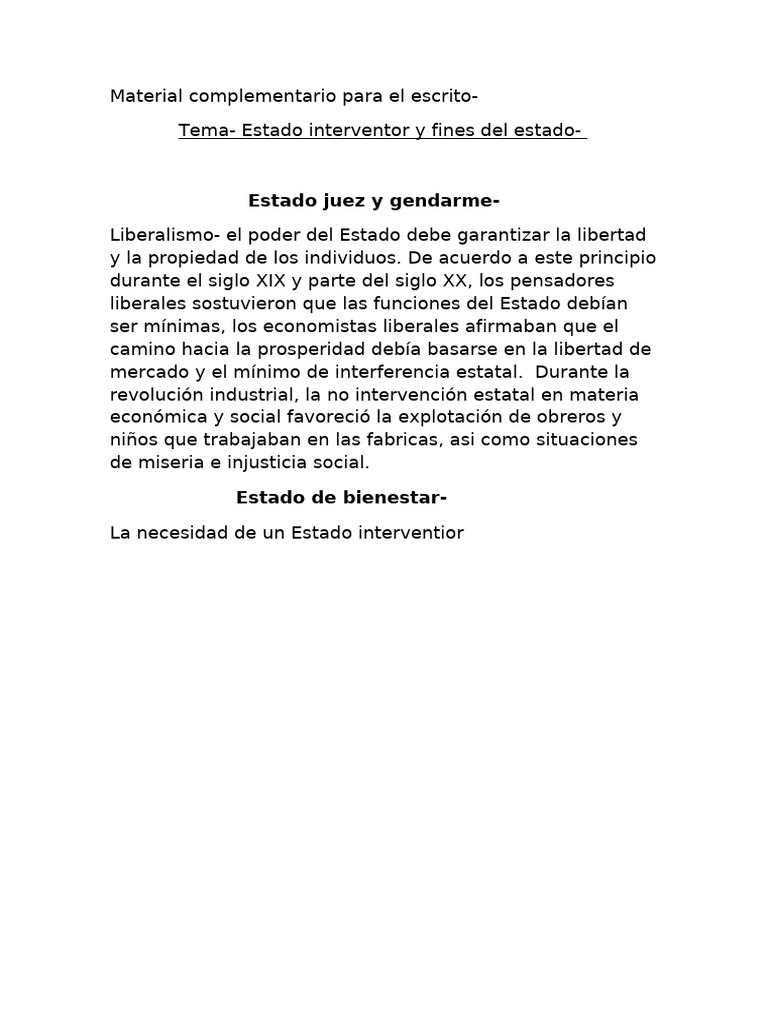 Material Complementario para El Escrito | PDF