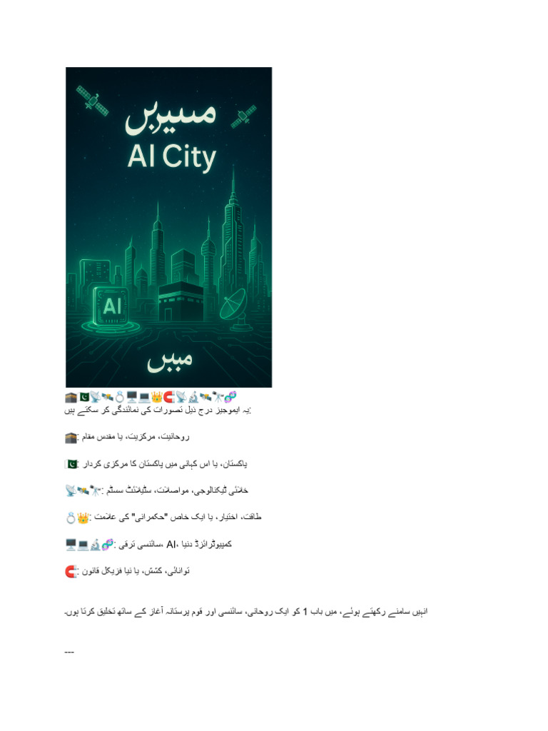 Book Mubeen AI City - 1 | PDF