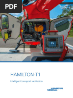 HAMILTON-T1 Ventilator Quick Guide | PDF | Breathing | Respiration