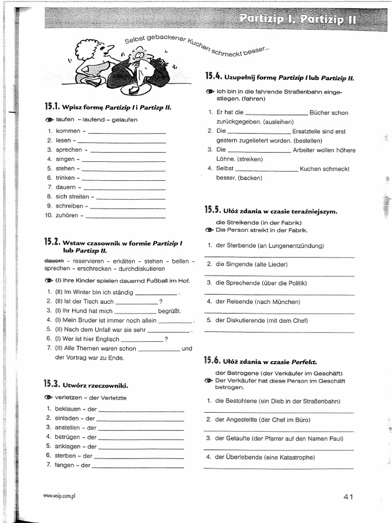 Partizip I, II | PDF