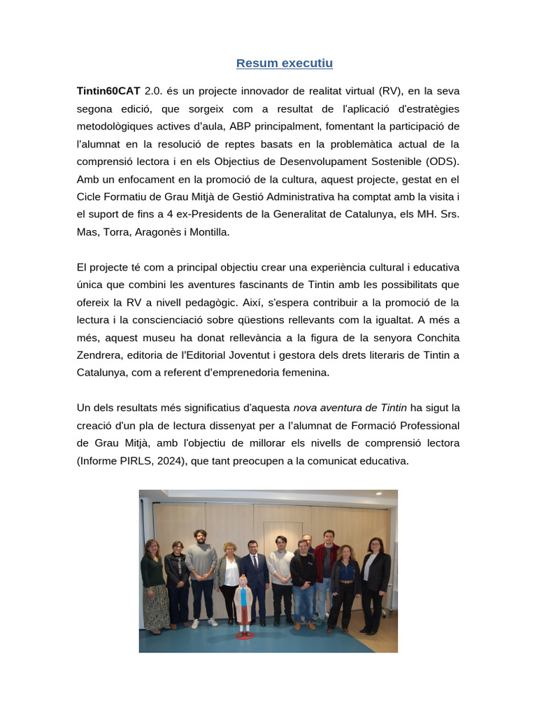 Resum Tintin60CATv2 | PDF