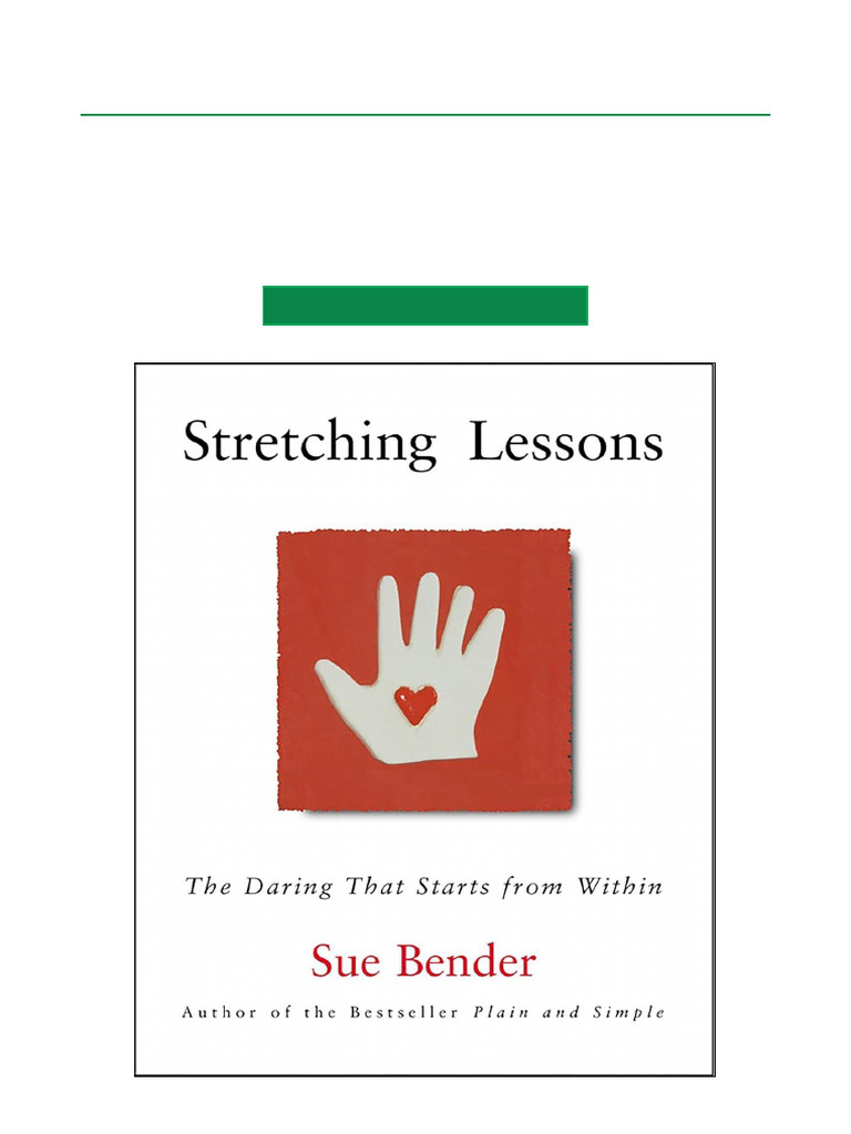 (Ebook PDF) Stretching Lessons The Daring That Starts From Within ...