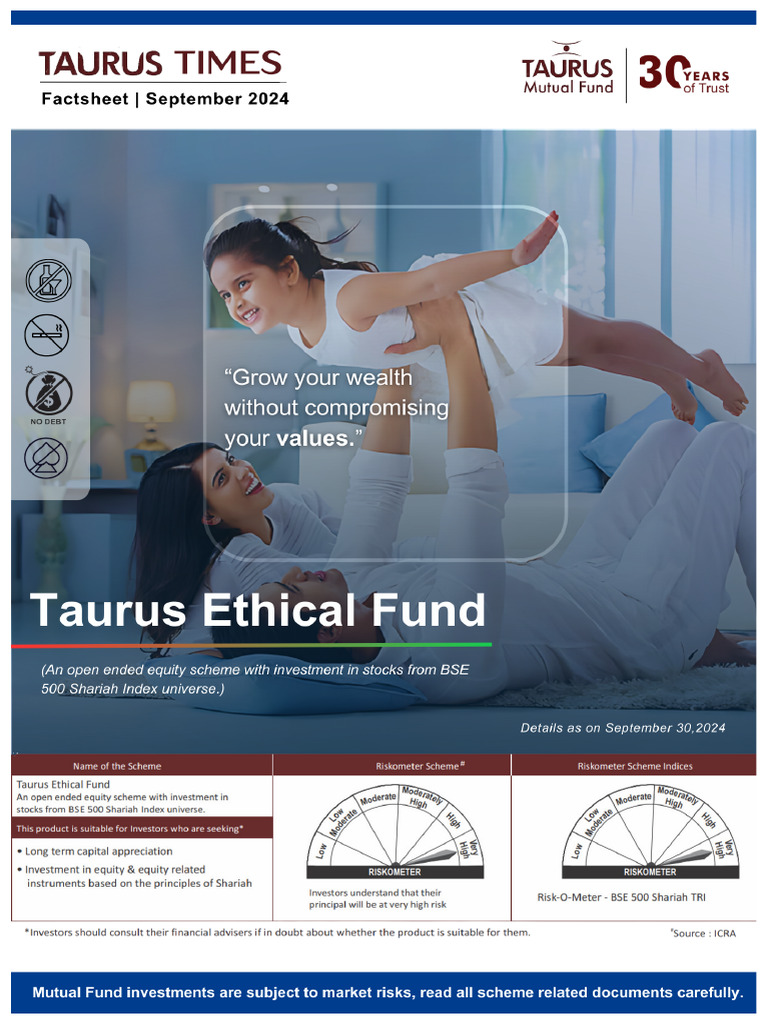 Taurus_Times_Sep_2024 | PDF | Mutual Funds | Investing