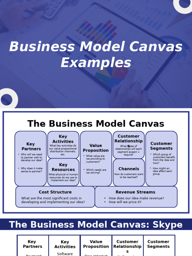 Business Model Canvas Examples | PDF | Software | Business Model