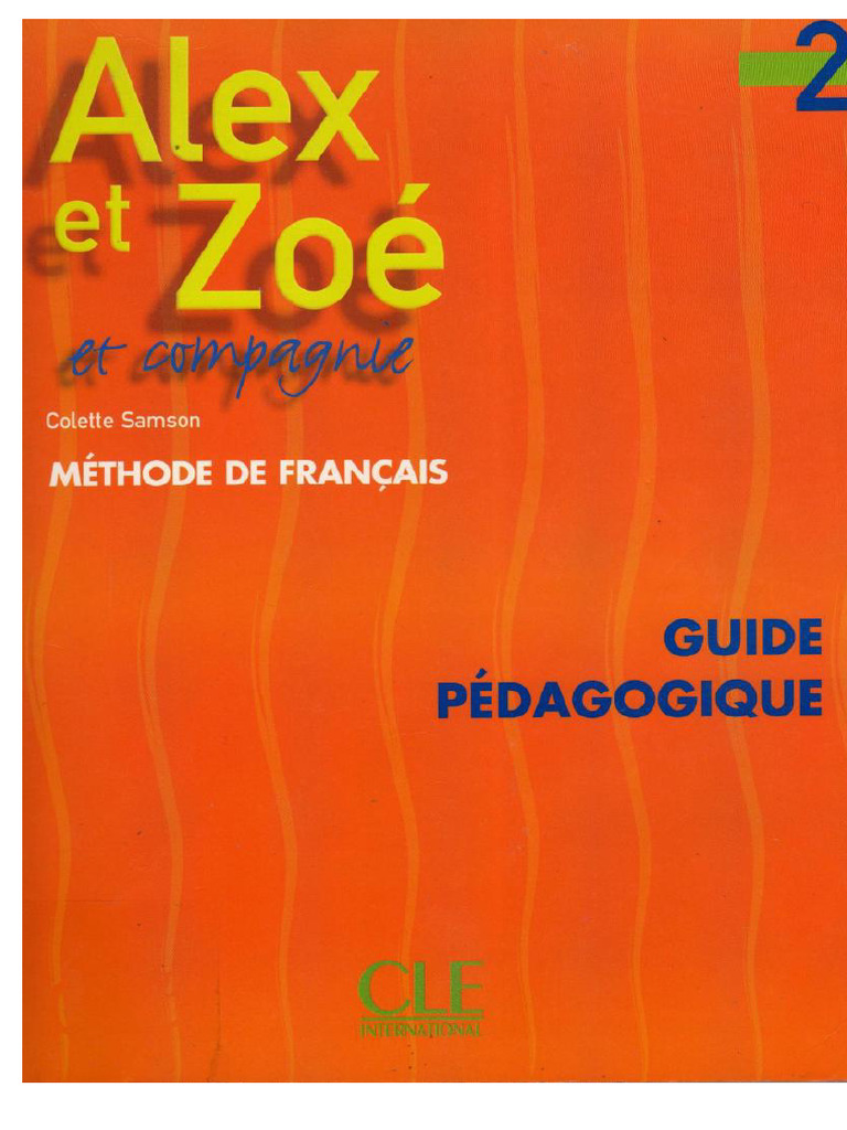 Alex Et Zoe 2 Guide Pedag | PDF