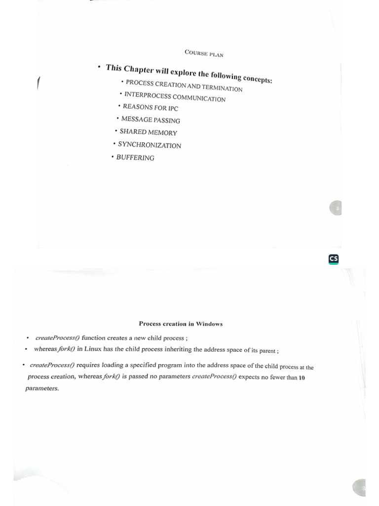 Chap1 Les Processus | PDF