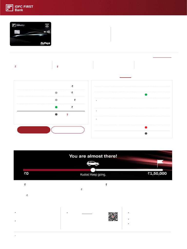 IDFC FIRST Bank_Credit Card_Statement_19042025 | PDF | Credit Card | Banking Technology