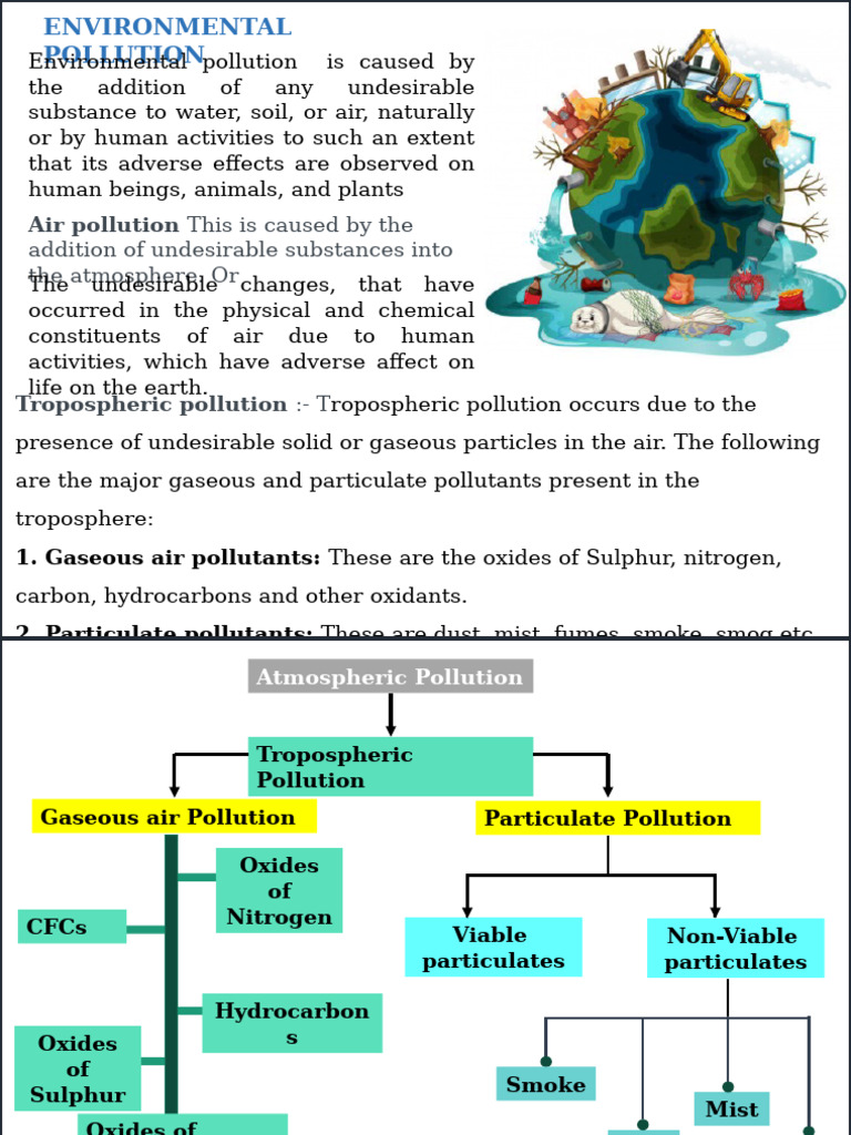 Environmental Chemistry | PDF | Nitrogen Dioxide | Smog