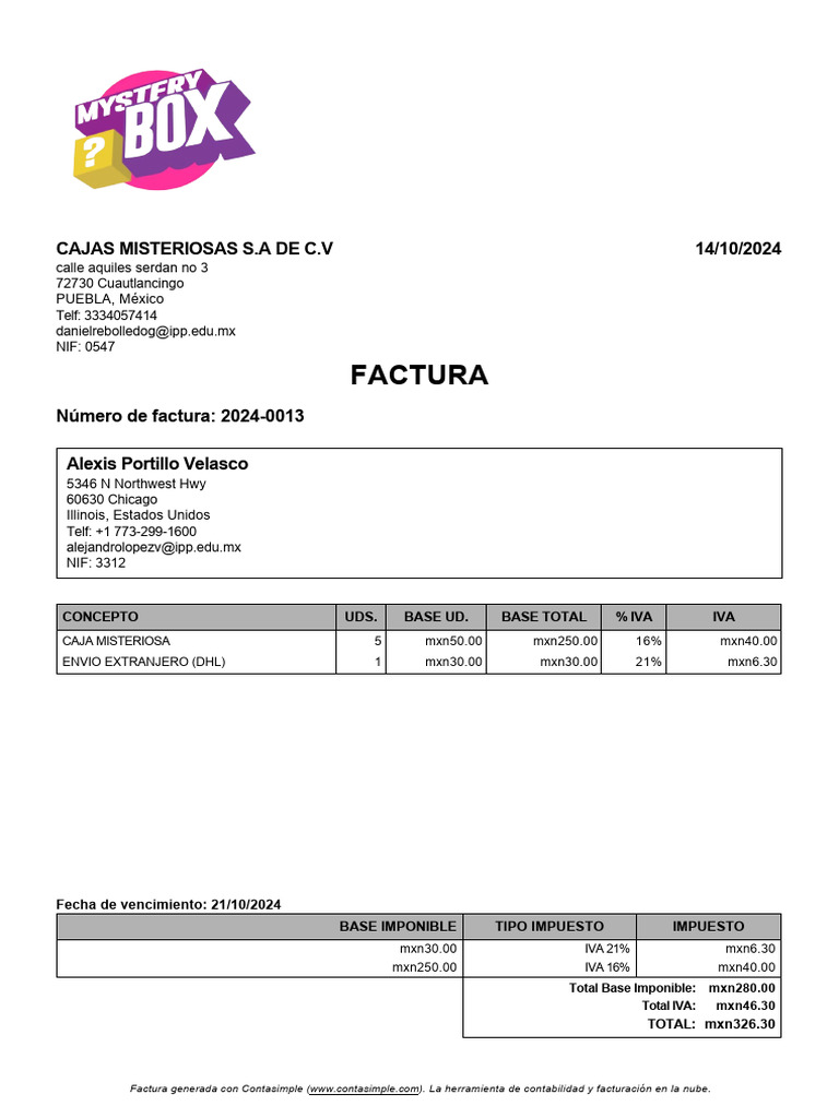 Factura 2024-0013 | PDF