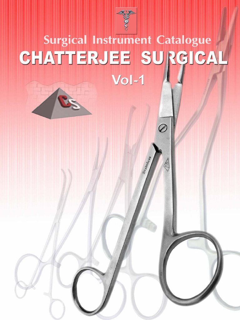 Chatterjee Surgical - Instruments Catalogue | PDF