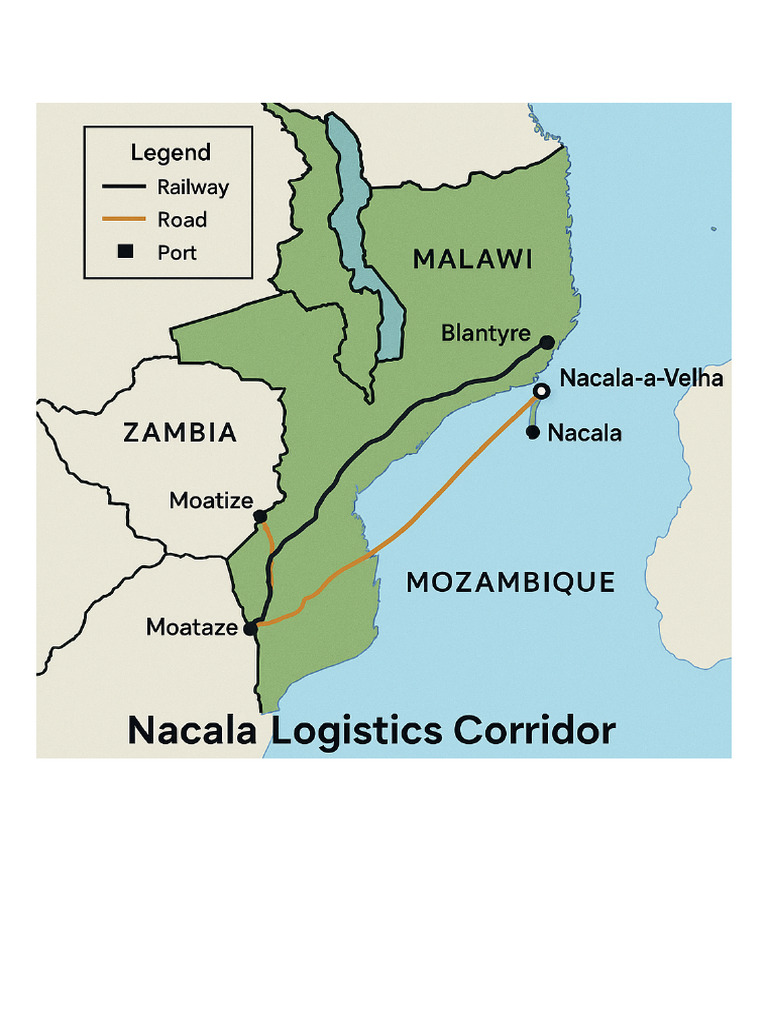 Mapa Corredor Logistico Nacala | PDF
