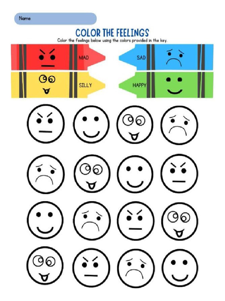 Colorir As Emoçoes | PDF
