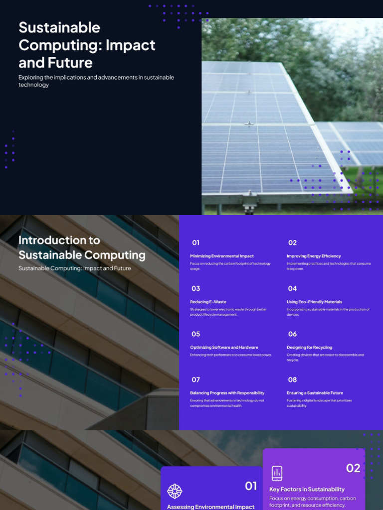 Sustainable Computing Impact Analysis | PDF