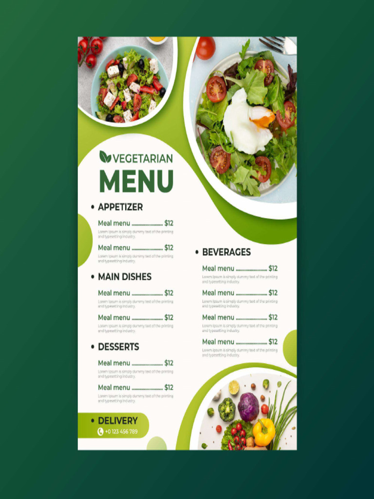 Food Menu 1 | PDF