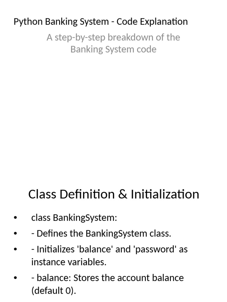 Banking System Updated | PDF