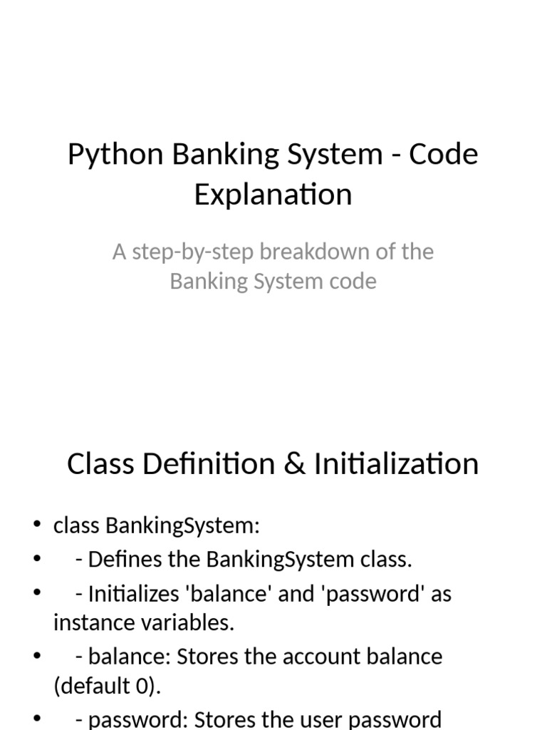 Banking System Updated | PDF