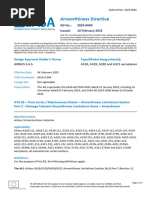 FAA Biweekly Airworthiness Directives 2024-02 | PDF | Federal Aviation ...