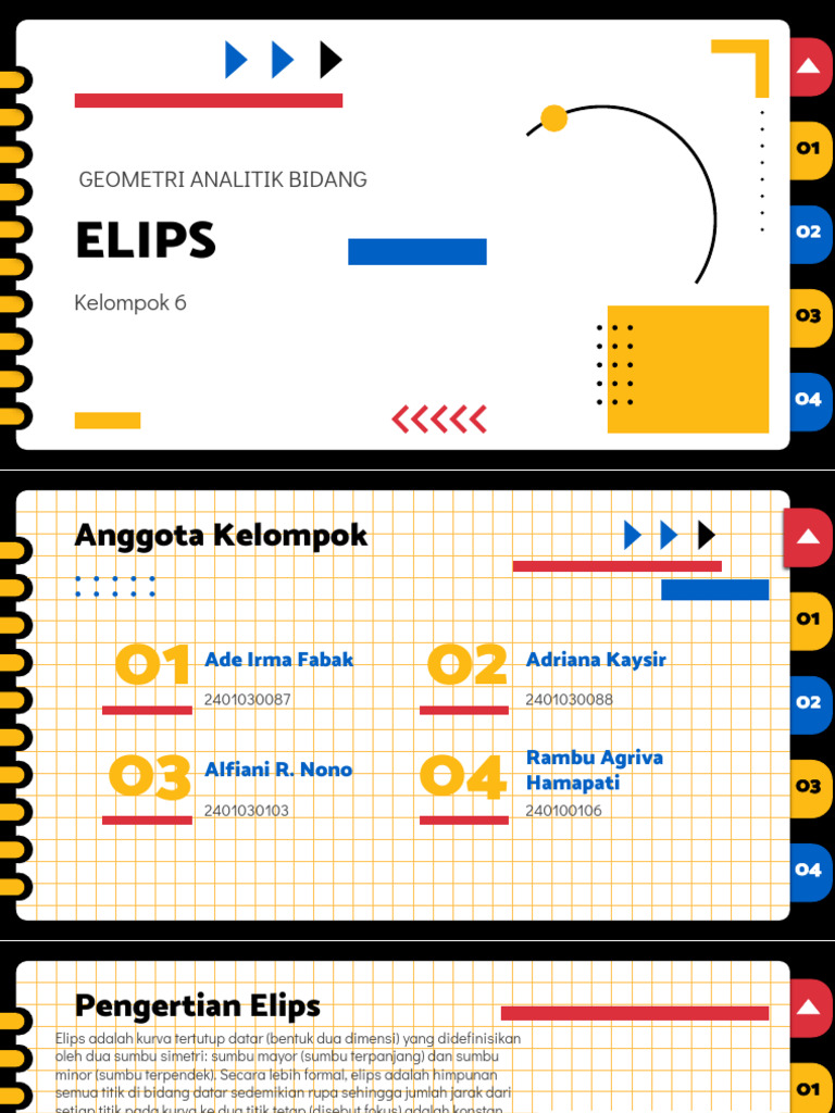 Elips Klompok 6 | PDF