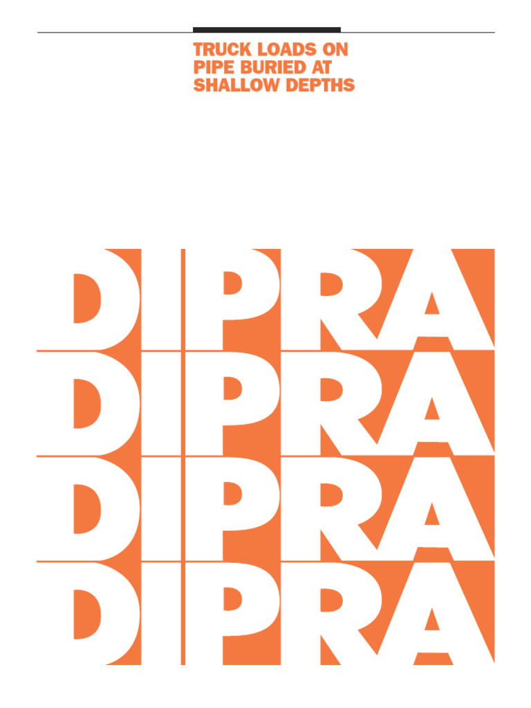 Truck Loads on Shallow Buried Pipe | PDF | Pipe (Fluid Conveyance ...