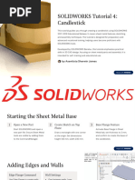 102 Solidworks Sheetmetal Tutorial | PDF | Sheet Metal | Mechanical ...