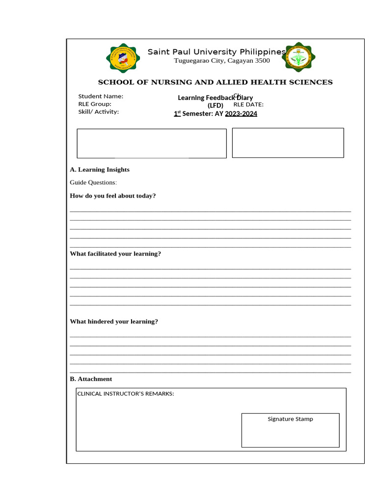 Template LFD 2 | PDF