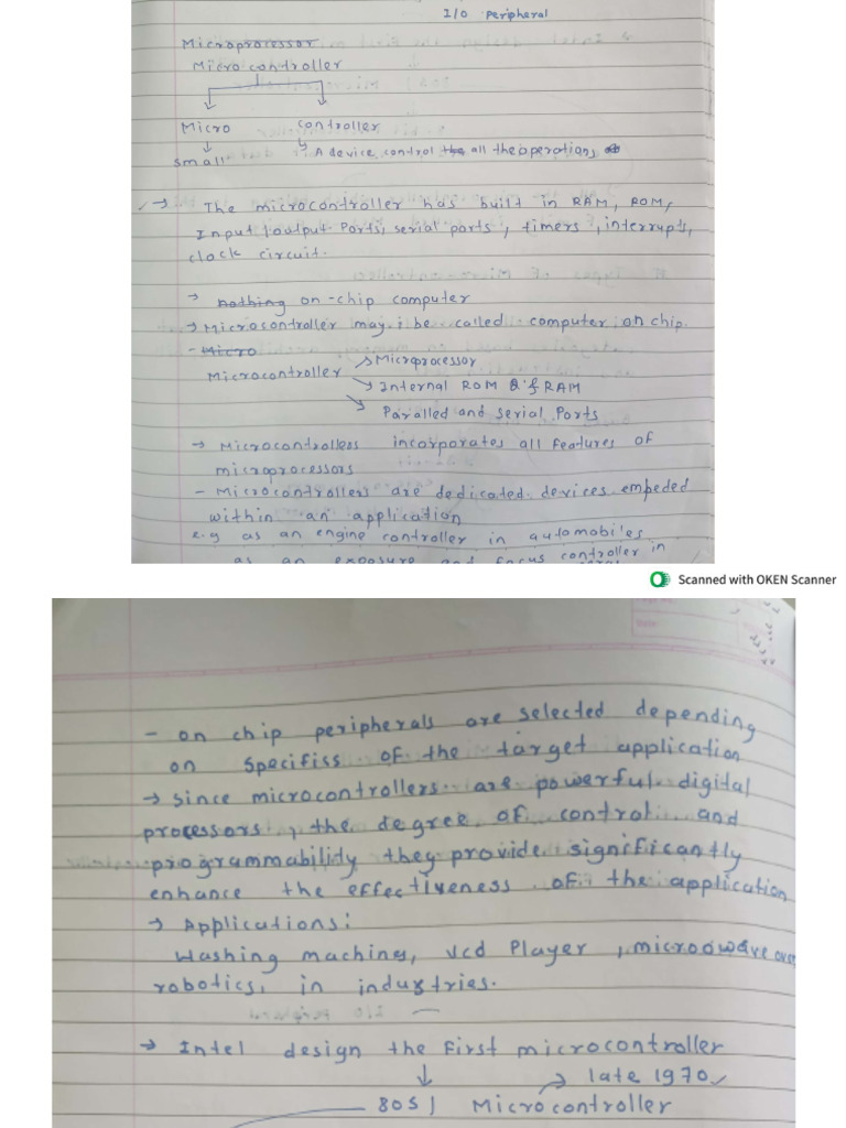 Microcontroller | PDF