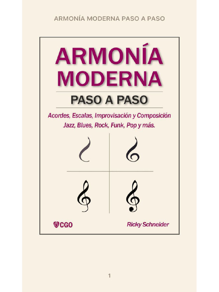 Guía de Armonía Moderna PDF | PDF